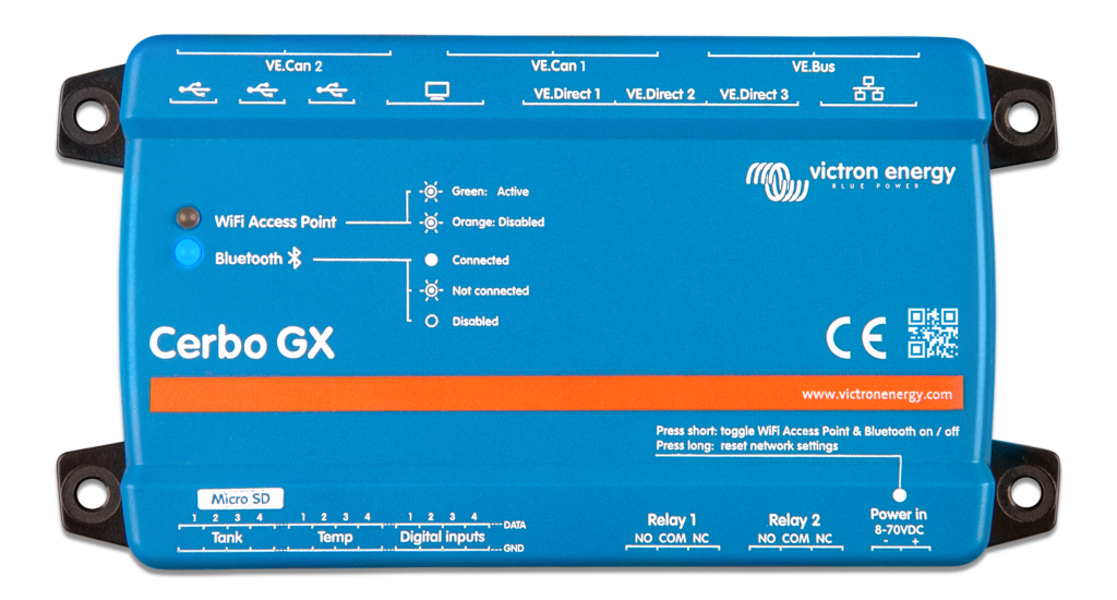 Cerbo GX Victron como centro de control avanzado